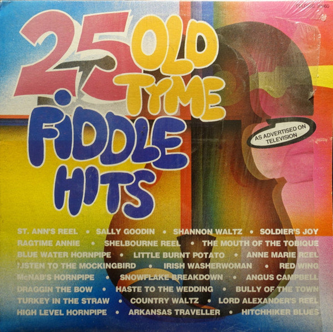 25 Old Tyme Fiddle Hits Vinyl Record, Album World - Etsy