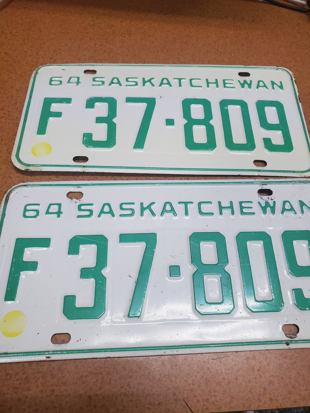 Pair 1964 Saskatchewan License Plates - Etsy