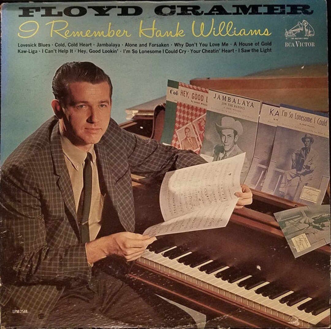 Floyd Cramer – I Remember Hank Williams Album Vinyl Record LP - Etsy