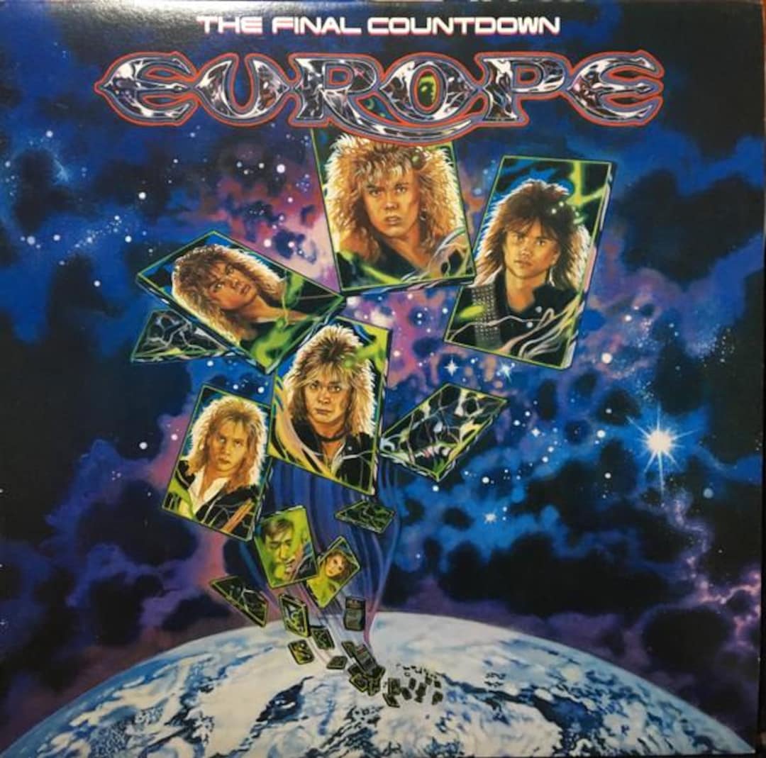 Europe (2) – the Final Countdown Album Vinyl Record LP, Album, Vinyl ...