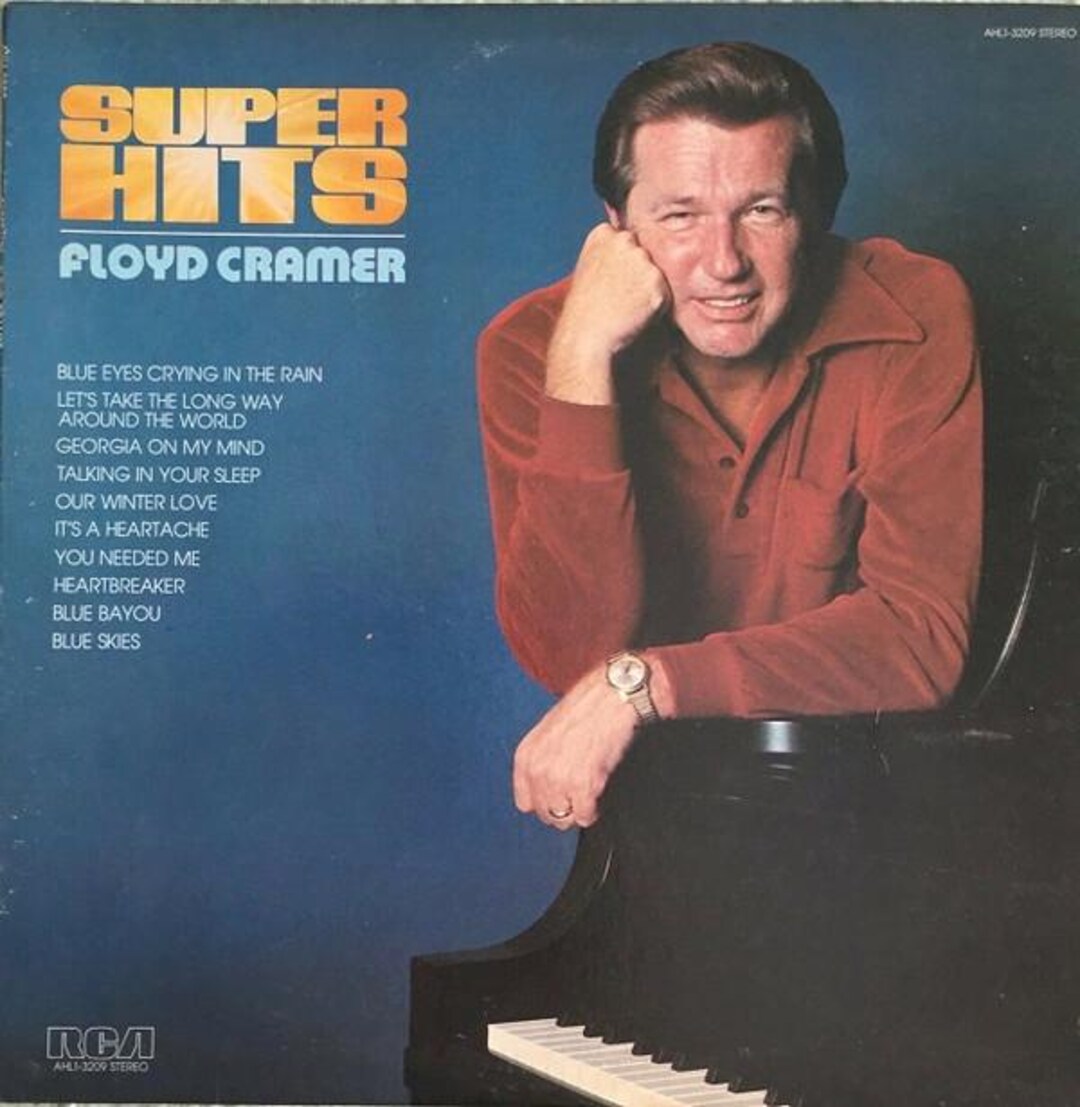 Floyd Cramer Super Hits Vinyl Record LP, Album Folk Excellent Plus - Etsy