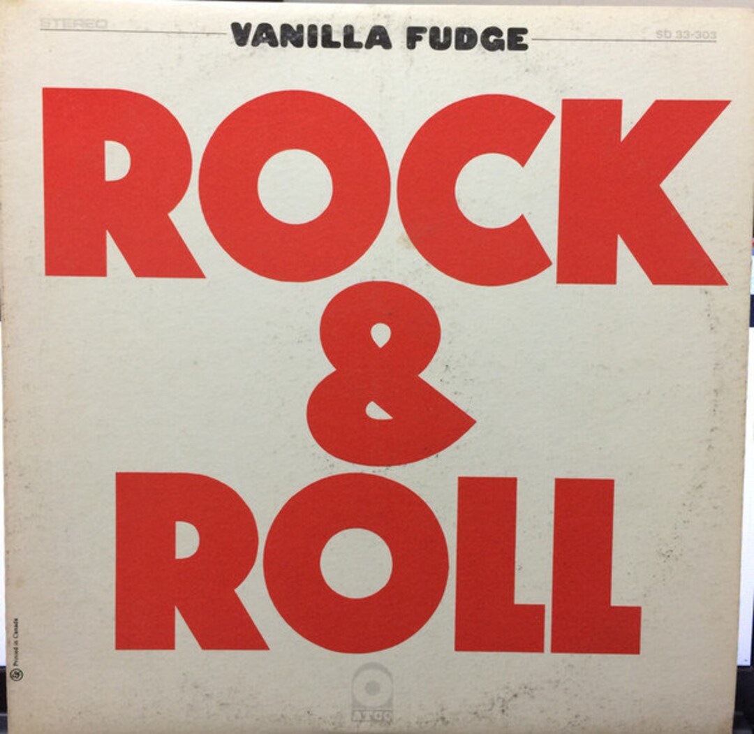 Vanilla Fudge – Rock & Roll Vinyl Record, Album ROCK - Etsy
