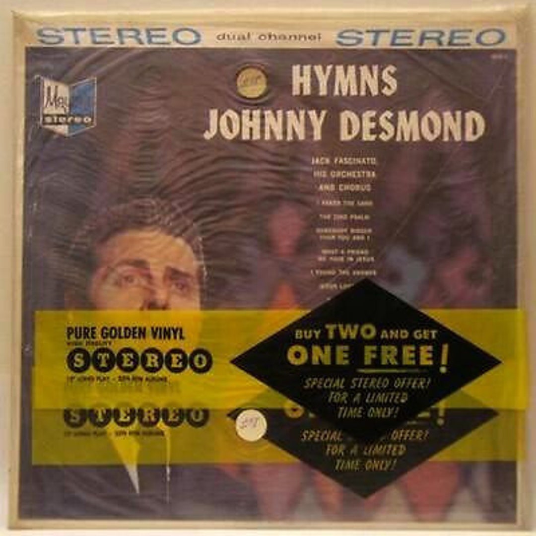 Johnny Desmond – Hymns Rare Yellow Vinyl Record LP - Etsy