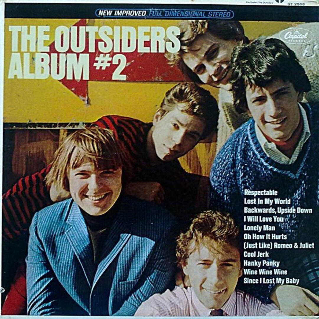 The Outsiders – Album #2 Vinyl Record Album LP Rock - Etsy
