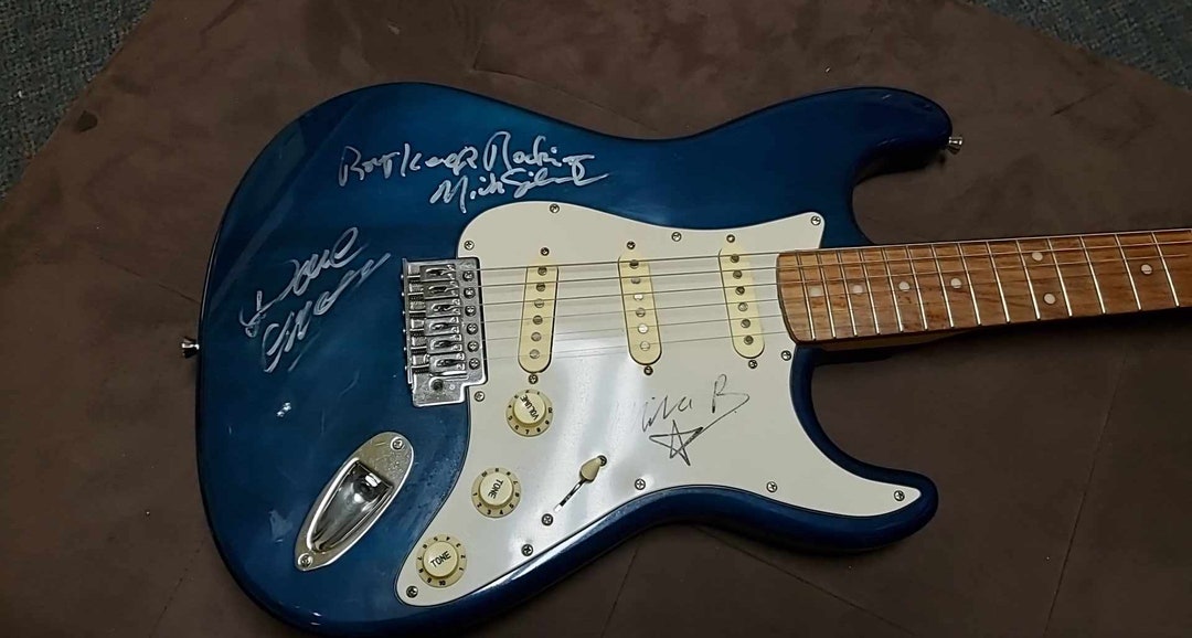 Nick Gilder Sweeny Todd Autographed Guitar - Etsy