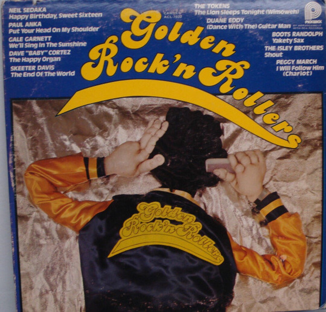 Golden Rock'n Rollers Vinyl Record Album ROCK Compilation - Etsy
