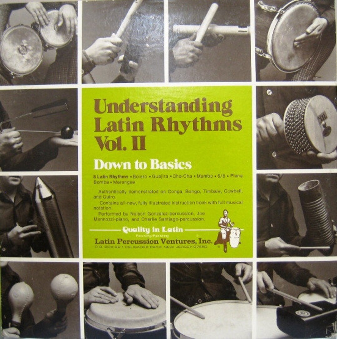 Understanding Latin Rhythms Vol. II / Down to Basics Record LP Vinyl ...