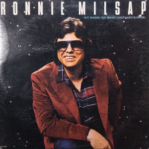 Ronnie Milsap – Out Where the Bright Lights Are Glowing Album, Record ...