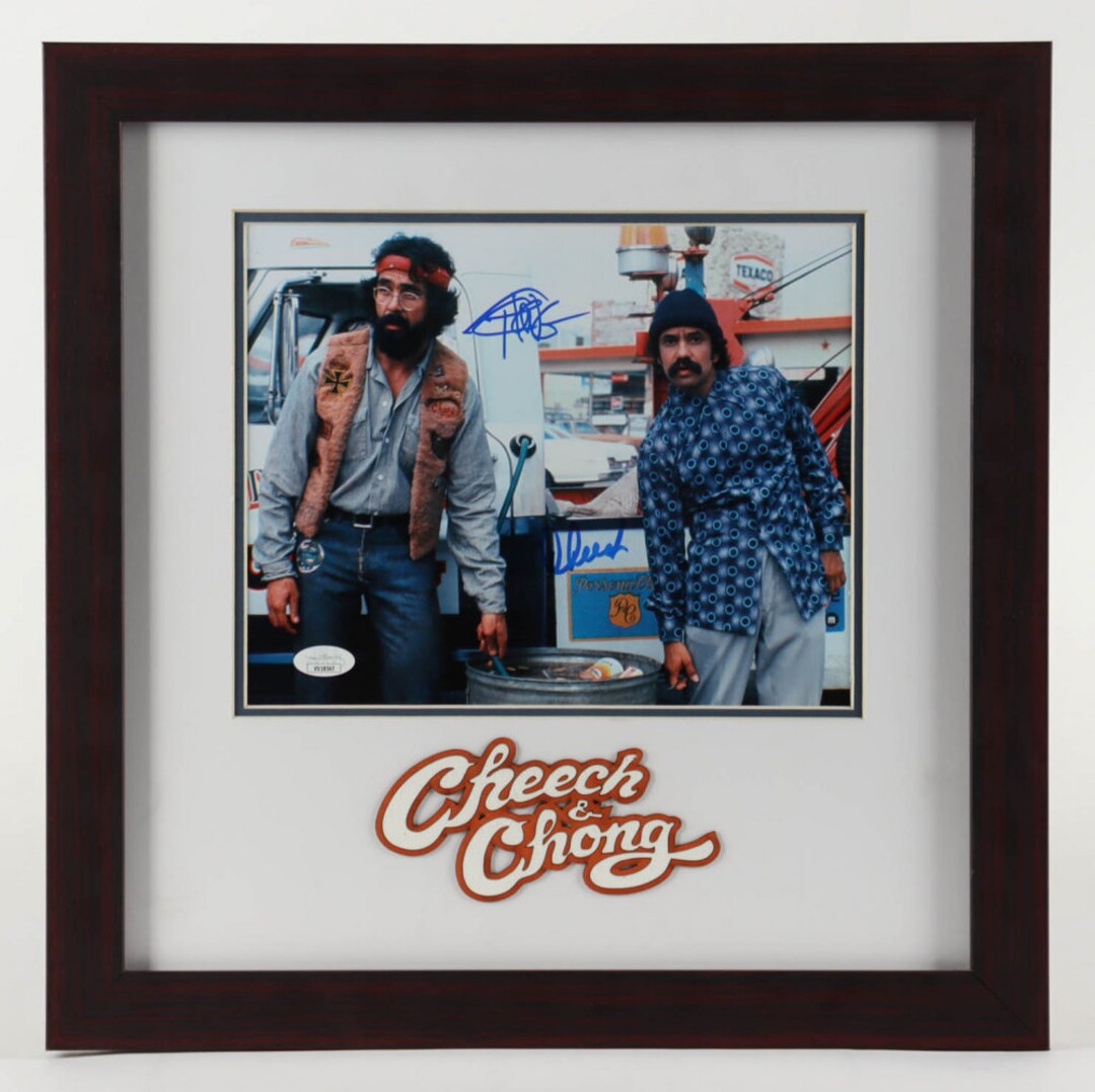 Tommy Chong & Cheech Marin Signed (real Autograph) "cheech and Chong's ...