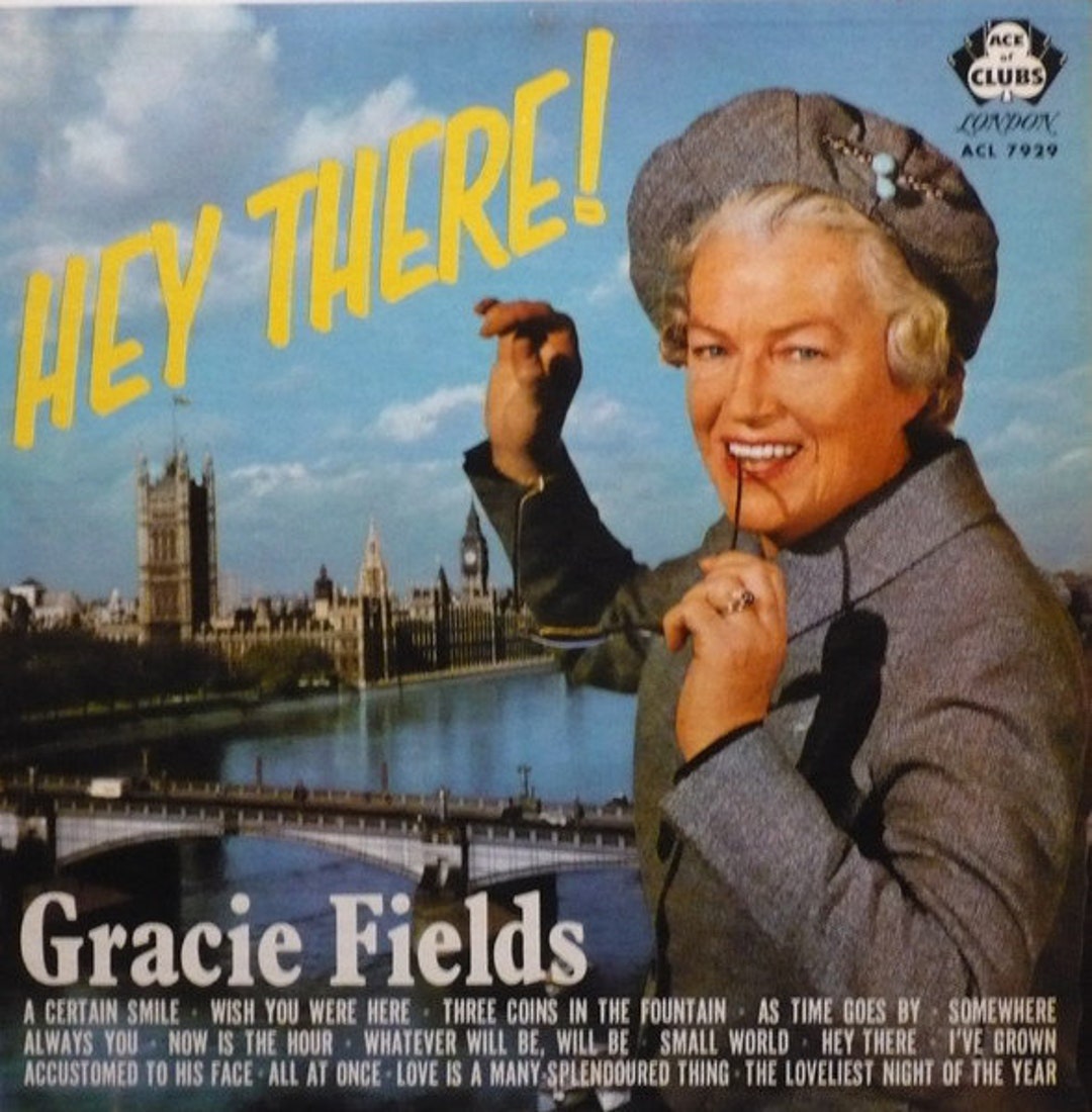 Gracie Fields – Hey There Vinyl Record, Album POP - Etsy
