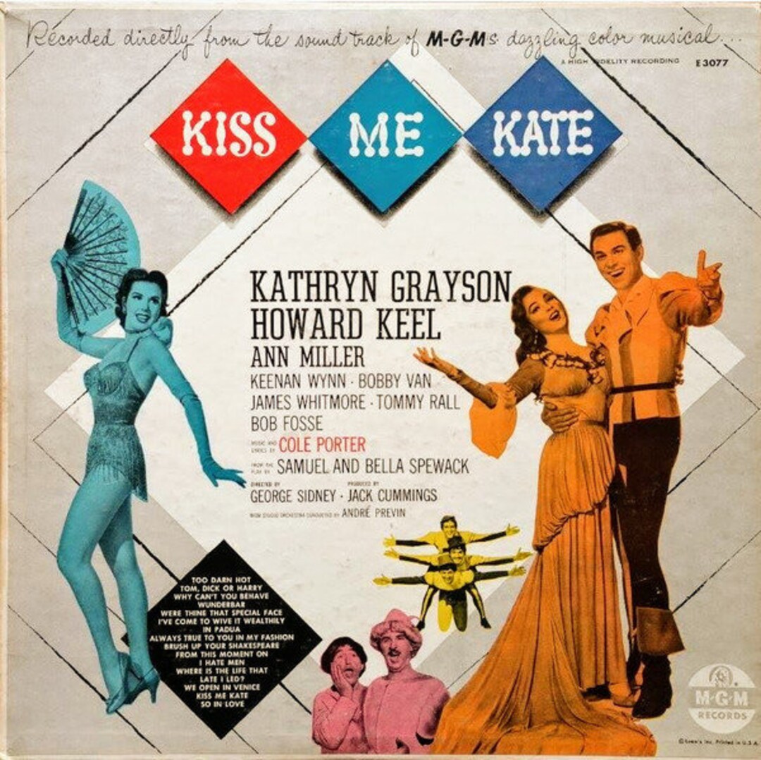 Kiss Me Kate Vinyl Record, Album LP SOUNDTRACK - Etsy