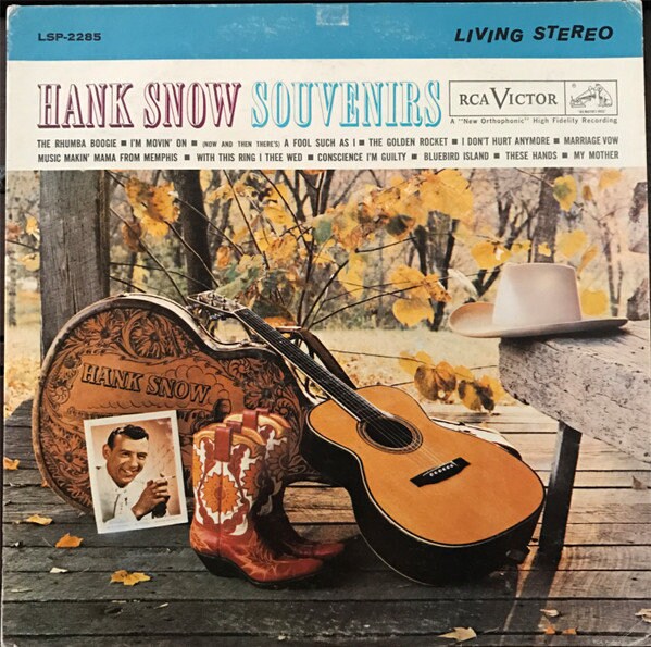 Hank Snow Hank Snow's Souvenirs Vinyl Record LP - Etsy