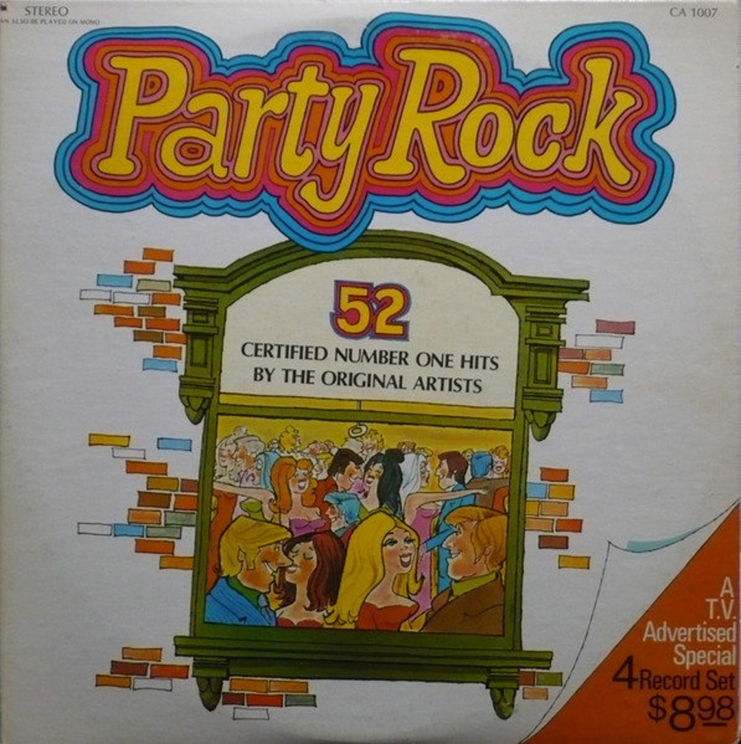 Party Rock Various Artists 4 Record Set Near Mint Vinyl Record Album LP ...