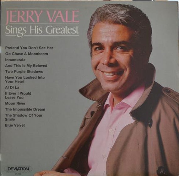 Jerry Vale Sings His Greatest Album Vinyl Record LP - Etsy
