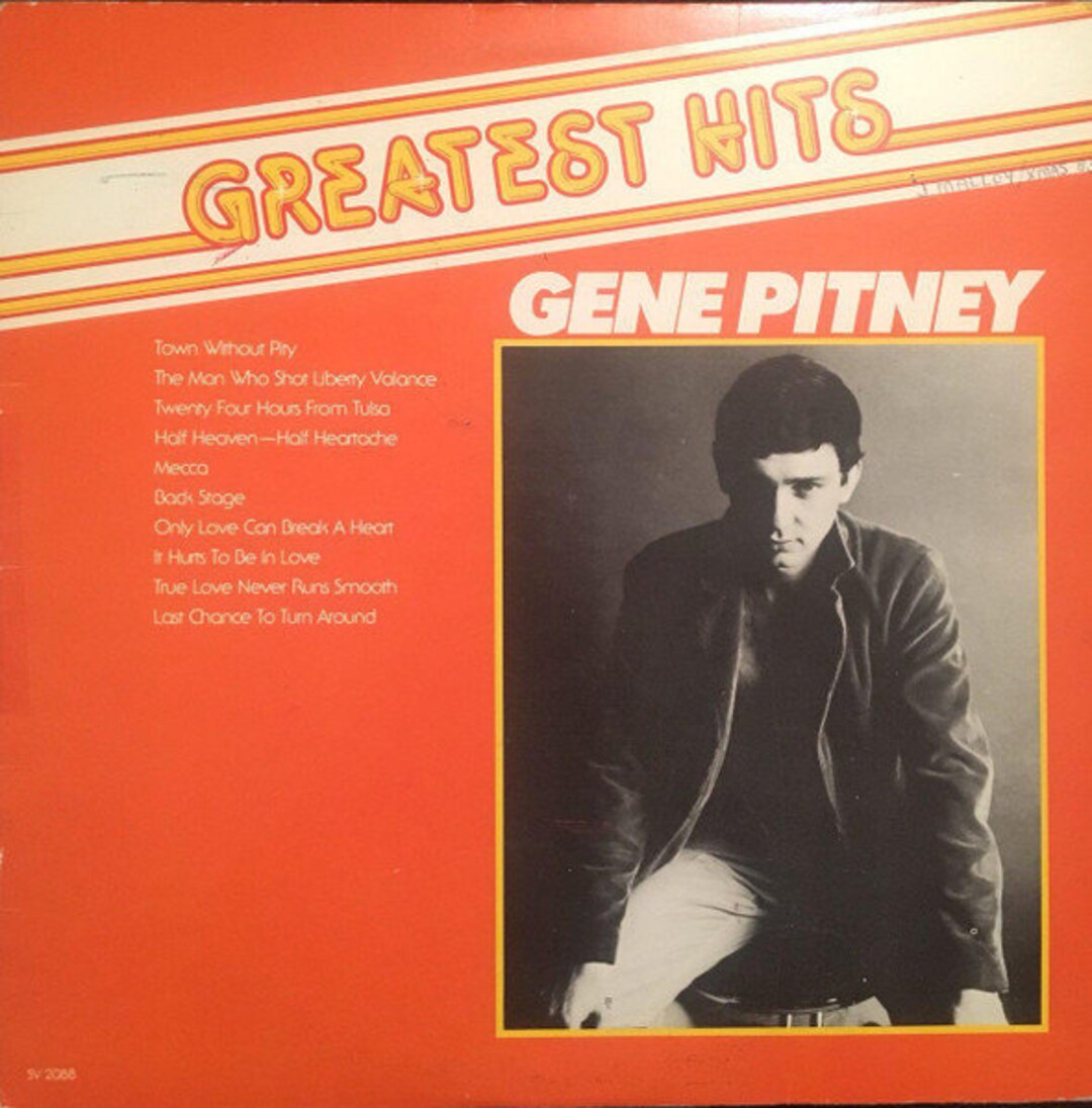 Gene Pitney – Greatest Hits Vinyl Record Album LP Pop - Etsy