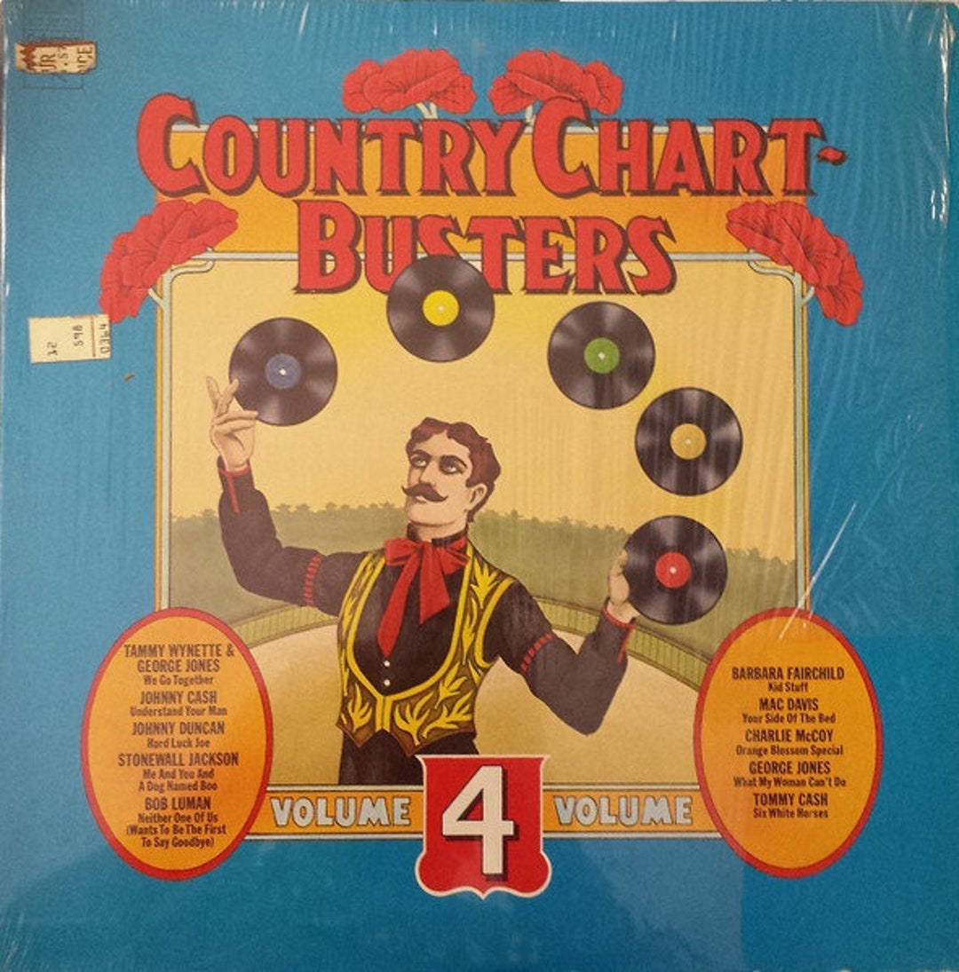 Country Chart-busters, Vol. IV Vinyl Record, Album COUNTRY - Etsy