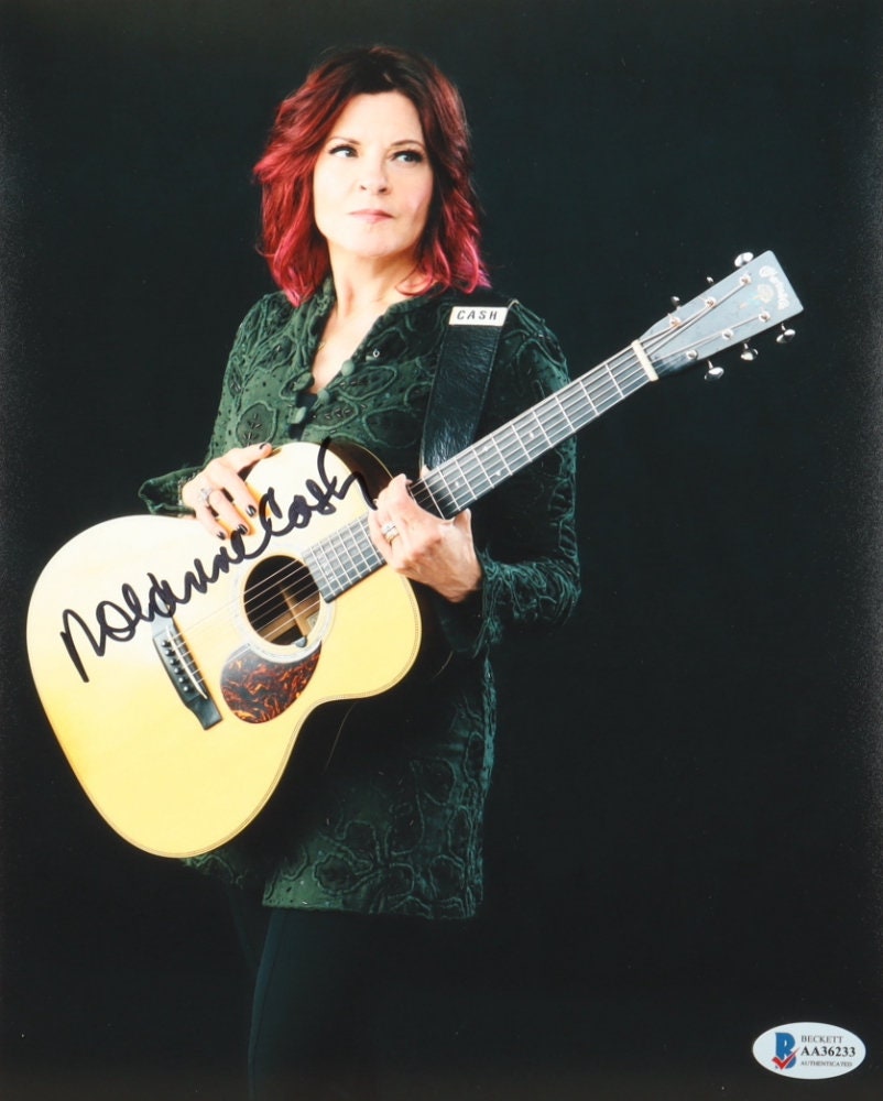 Rosanne Cash Signed real Autograph 8x10 Photo - Etsy