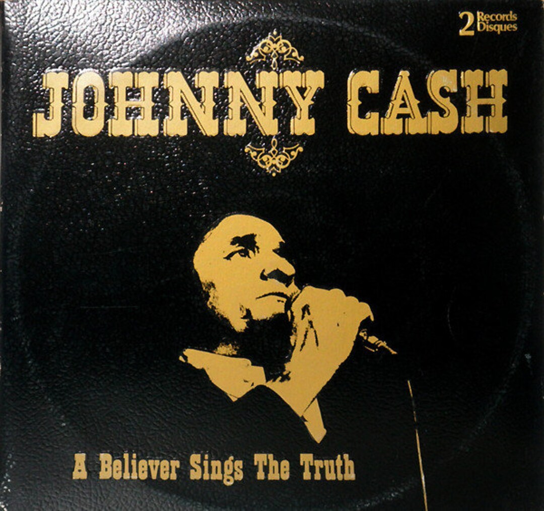 Johnny Cash A Believer Sings the Truth Vinyl Record Album - Etsy