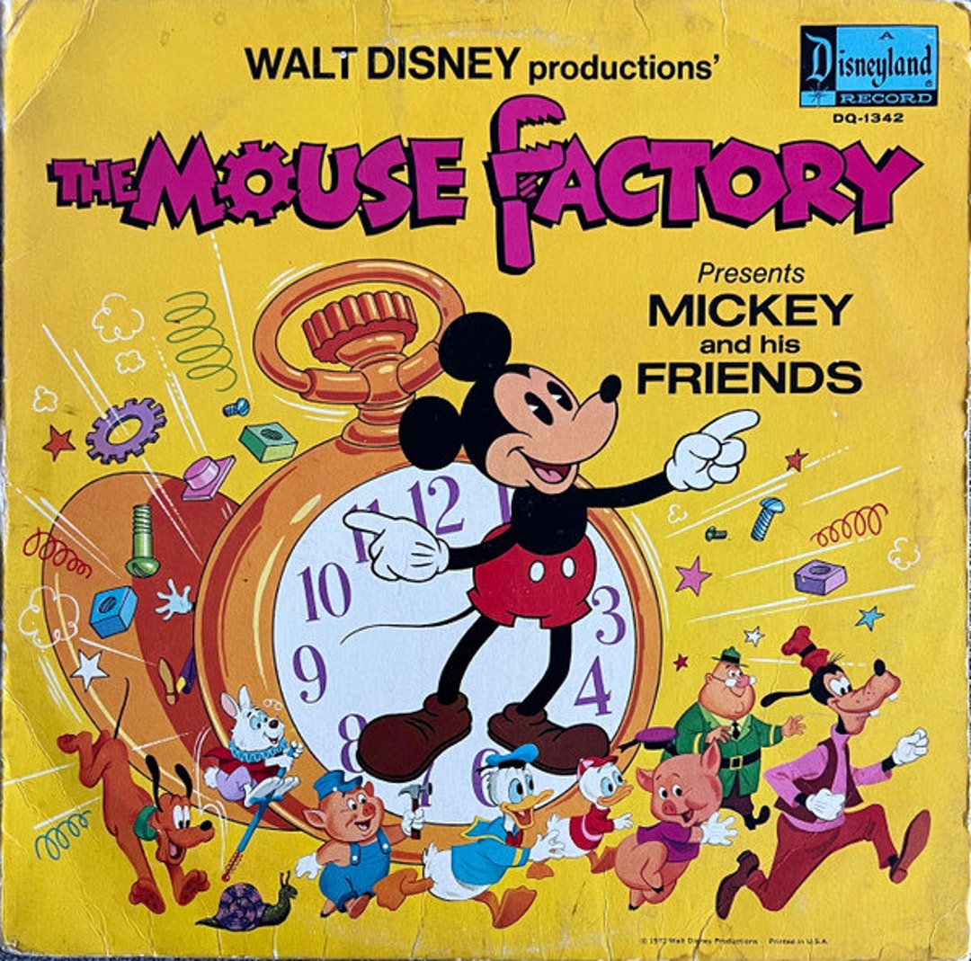 The Mouse Factory de Walt Disney Productions presenta el álbum - Etsy ...