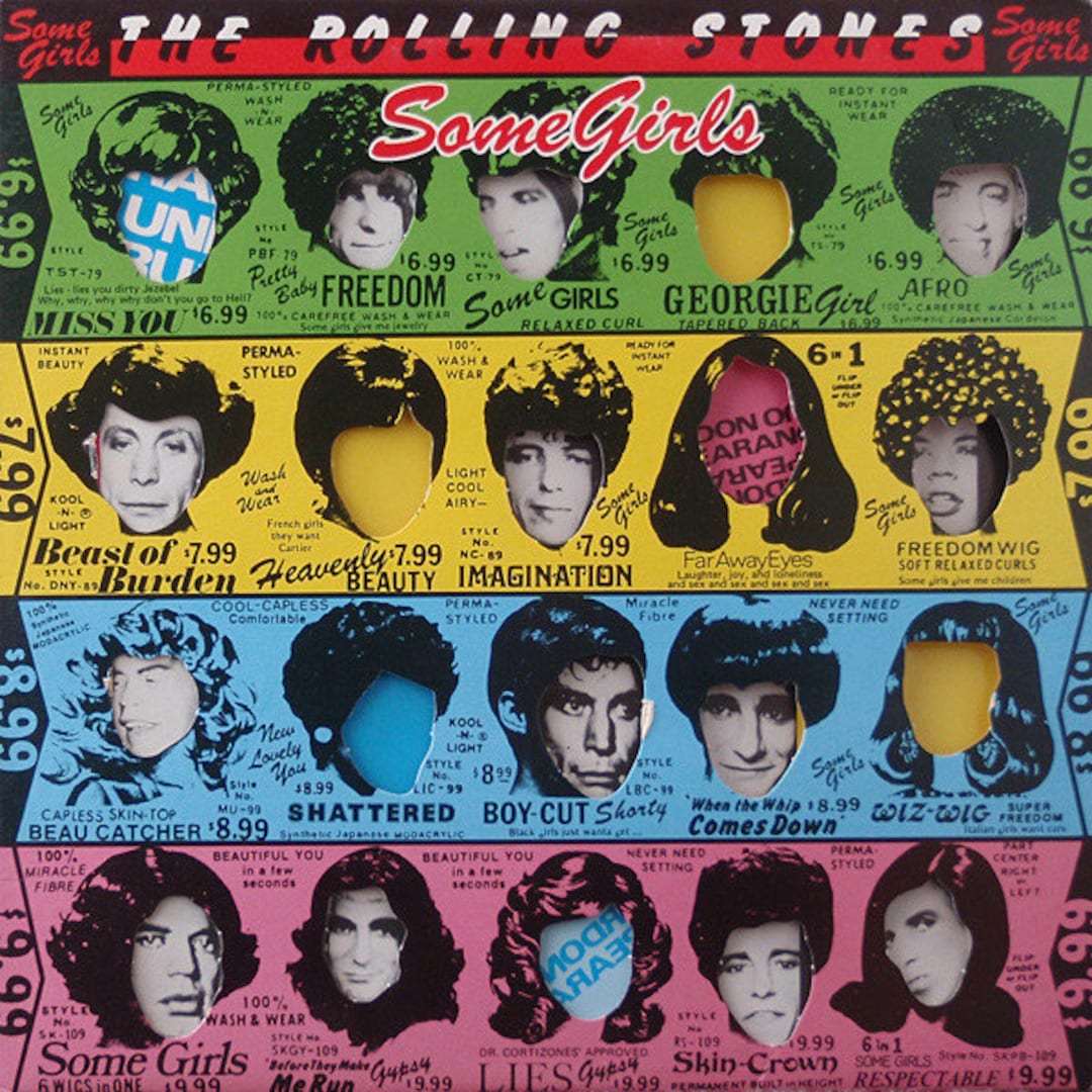 The Rolling Stones Some Girls Vinyl Record Album Rock - Etsy