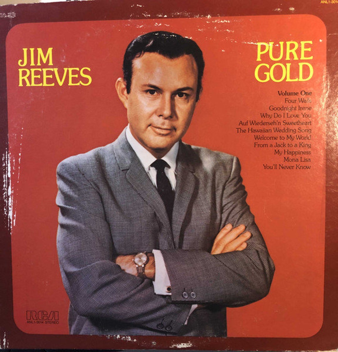 Jim Reeves Pure Gold Volume One Vinyl Record, Album Folk - Etsy