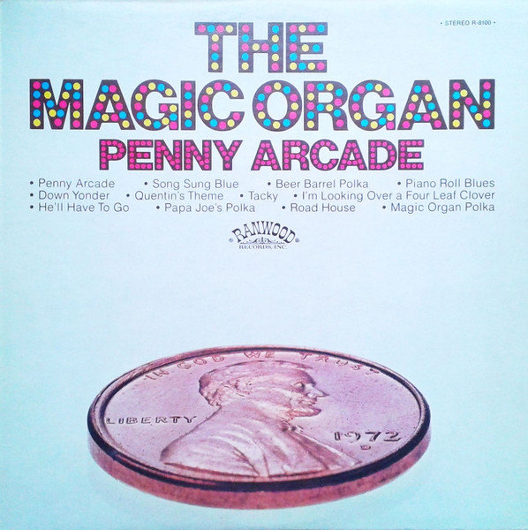 The Magic Organ – Penny Arcade Vinyl Record, Album JAZZ - Etsy