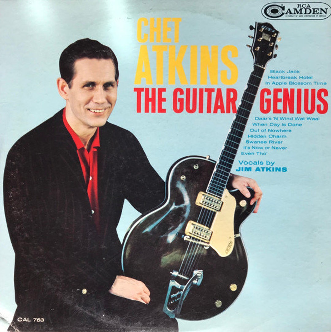 Chet Atkins – the Guitar Genius Vinyl Record LP - Etsy