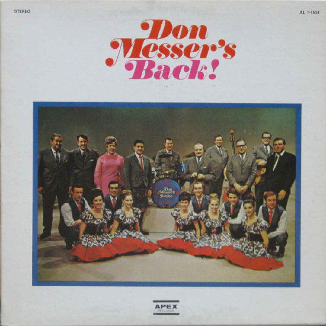 Don Messer – Don Messer's Back! Vinyl Record LP Folk - Etsy