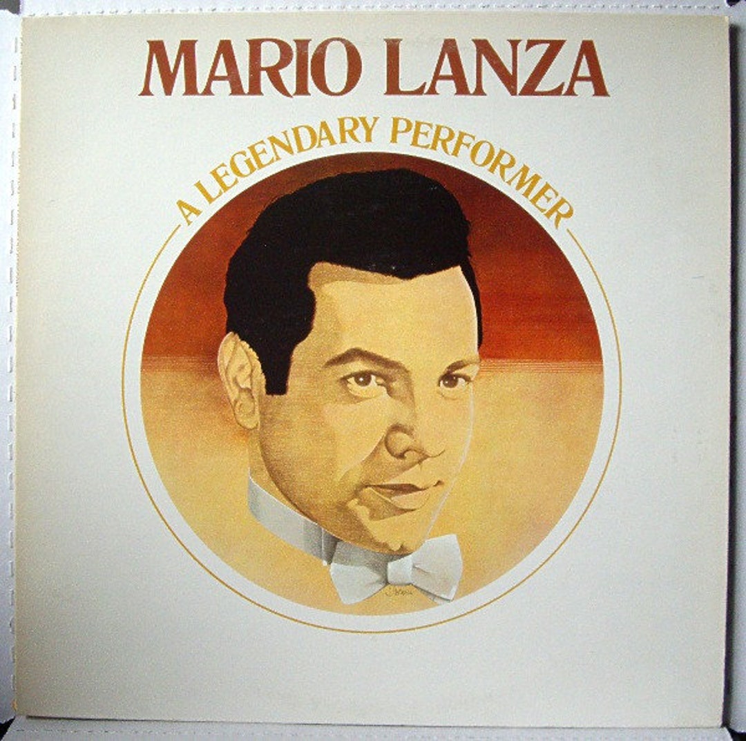 Mario Lanza – A Legendary Performer Vinyl Record LP Classical - Etsy