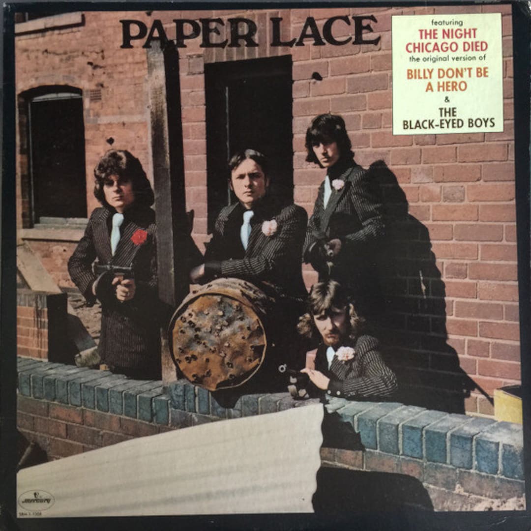 Paper Lace – Paper Lace Vinyl Record Album LP ROCK - Etsy
