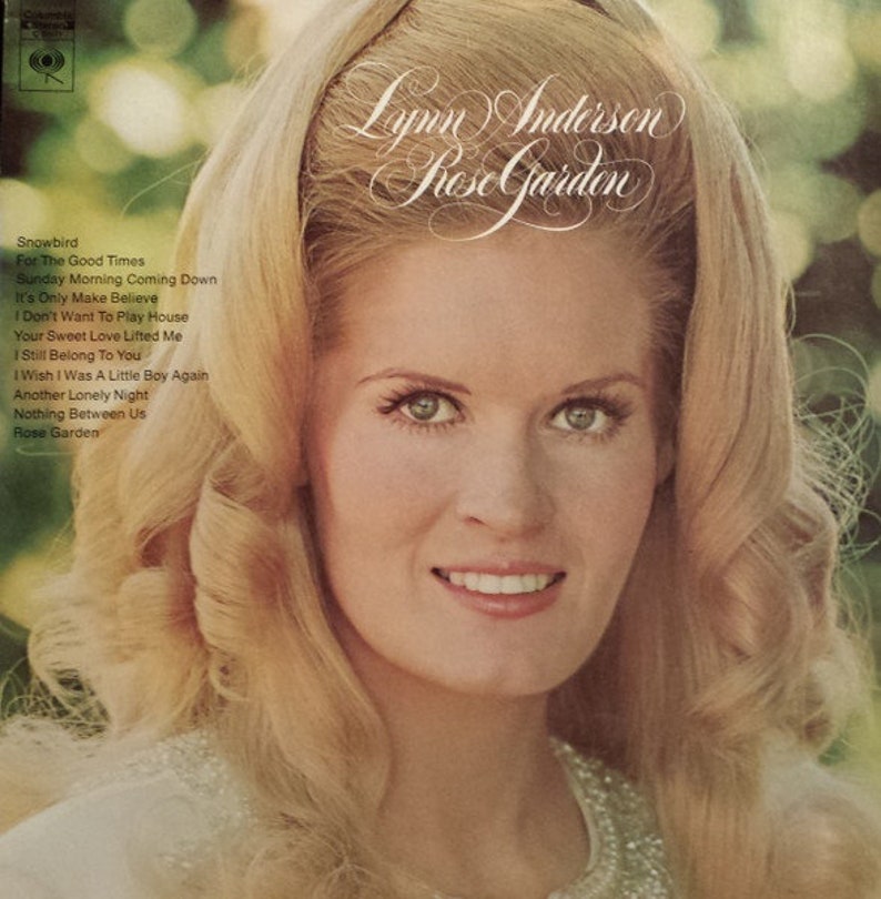 Lynn Anderson Rose Garden Vinyl Record Country - Etsy