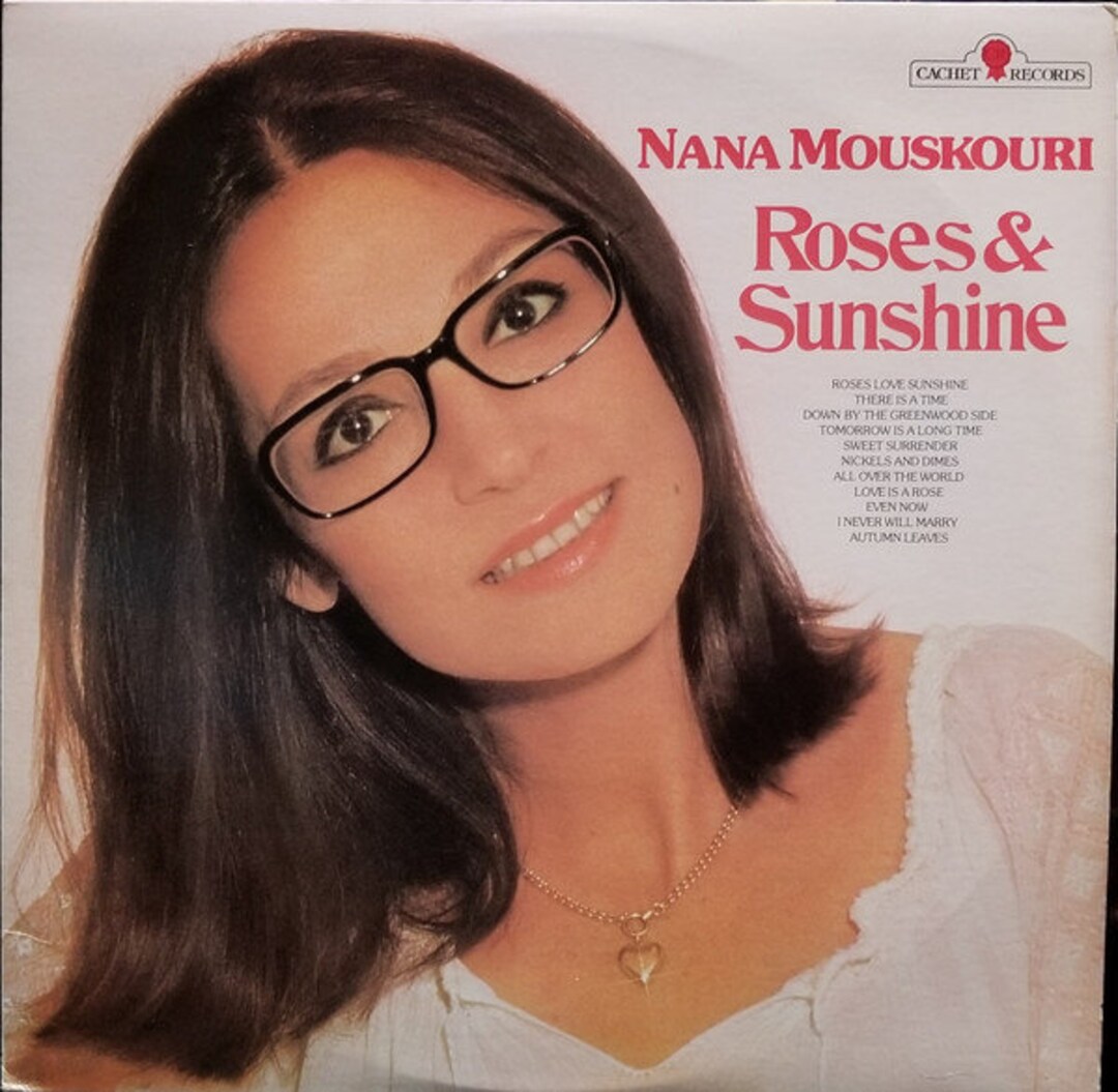 Nana Mouskouri – Roses & Sunshine Vinyl Record, Album POP - Etsy