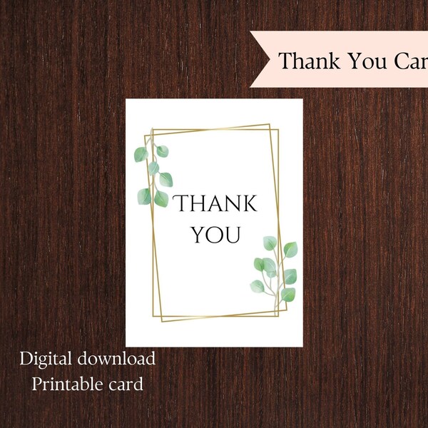 Printable Birthday Card. Happy Birthday Printable Card. Digital ...