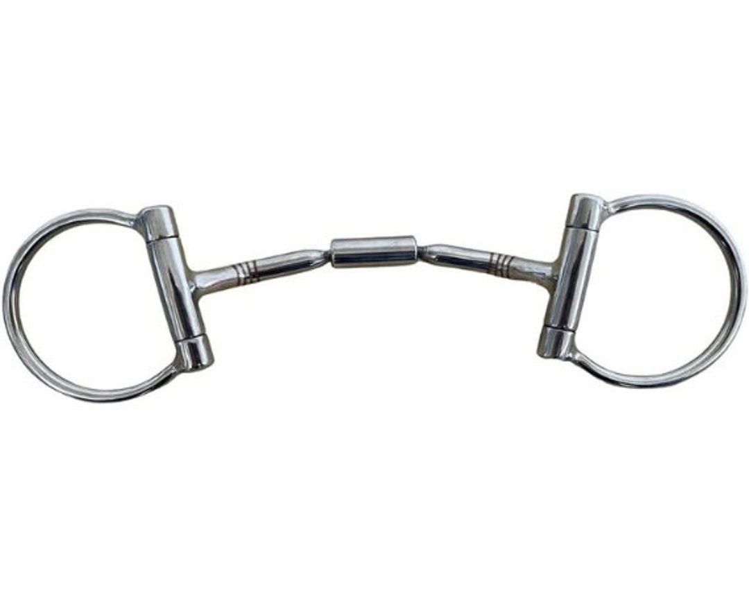 English Style Stainless Steel Horse Bit D Ring Straight Roller Design - Etsy