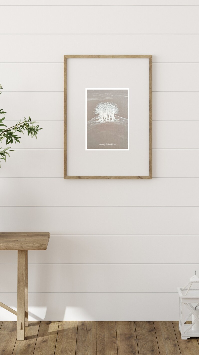 Nearly Home Trees Cornwall Wall Art Print - Etsy