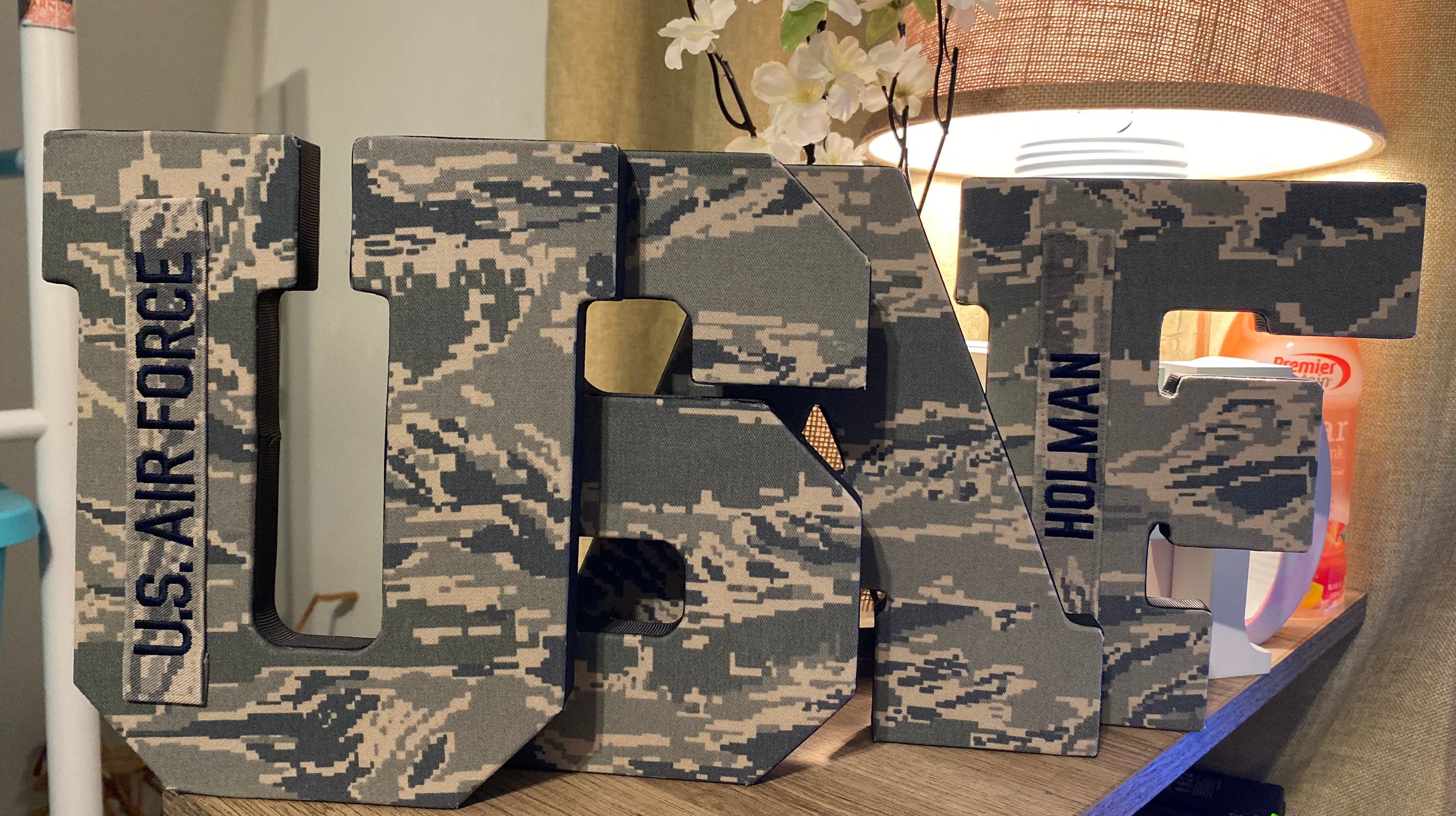 Custom United States Air Force Letters - Etsy