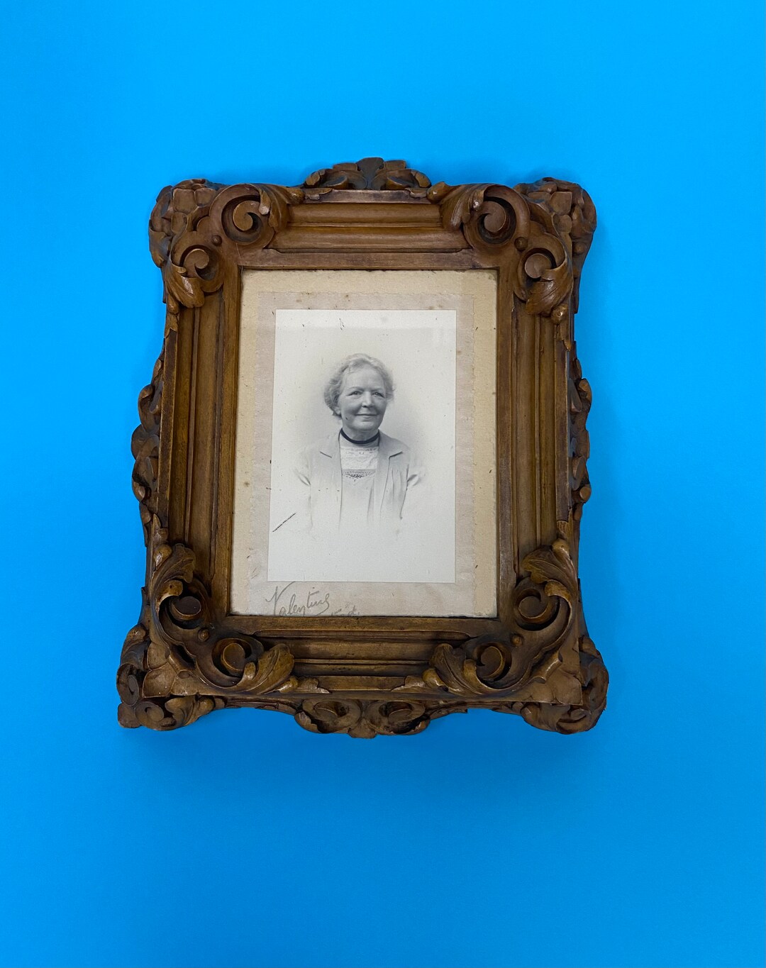 Antique Hand Carved Photo Frame - Etsy