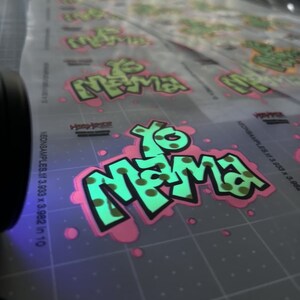 Neon Colors Custom Prints DTF TRANSFERS - Etsy