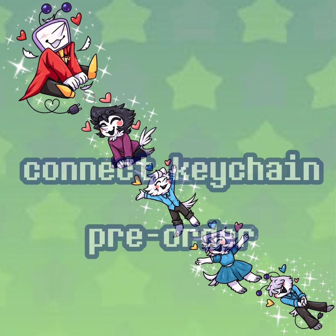 Bird Spamtenna Family Deltarune Connect Keychain and Bracelet Pre-order ...
