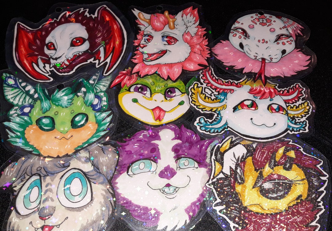 Foil Fursuit Badges - Etsy
