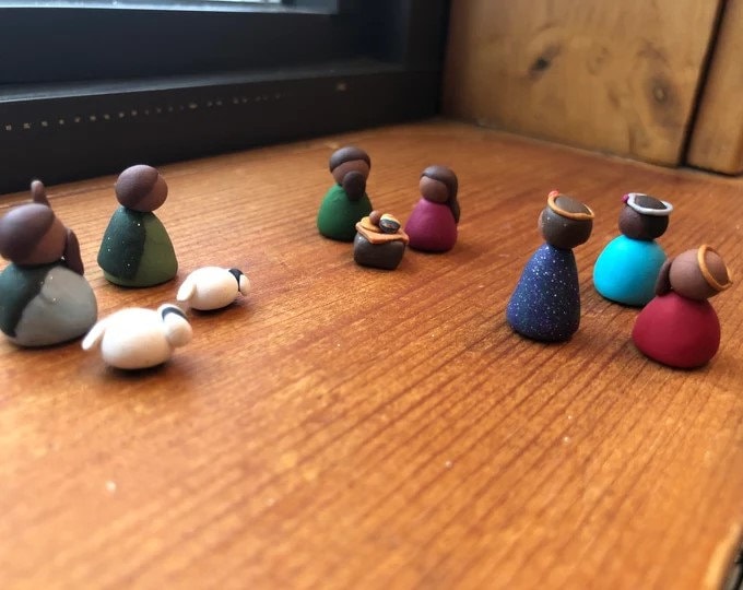 Handmade Nativity Set - Etsy