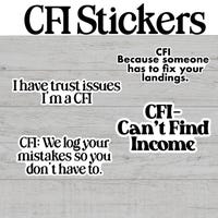 Funny Aviation Stickers, Caution Confused Pilot, Gift for Ultralight ...