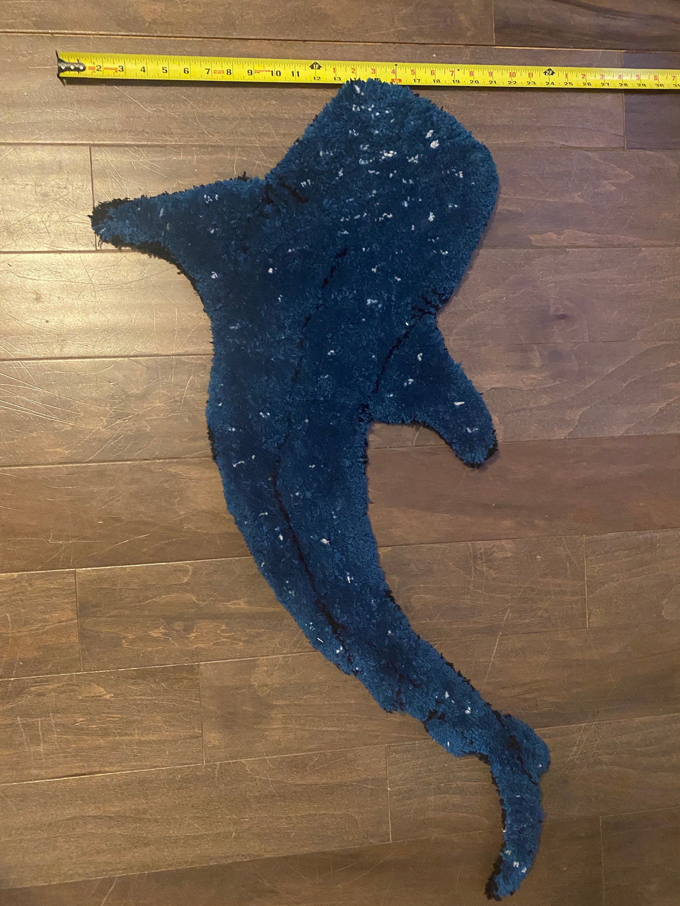 Whale Shark Rug, Shark Rug, Hand Tufted Rug, Shark Week, Wall Art, Gift ...