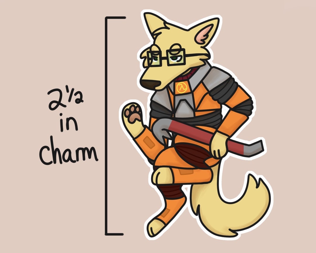 Gordon Freeman Furry Acrylic Charm - Etsy