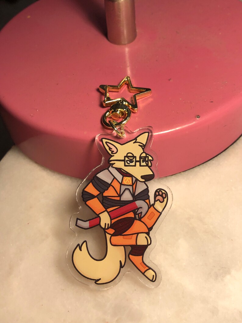 Gordon Freeman Furry Acrylic Charm - Etsy
