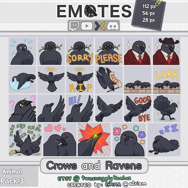 Twitch stream Emotes Pack Two Snuggly Koalas - Etsy