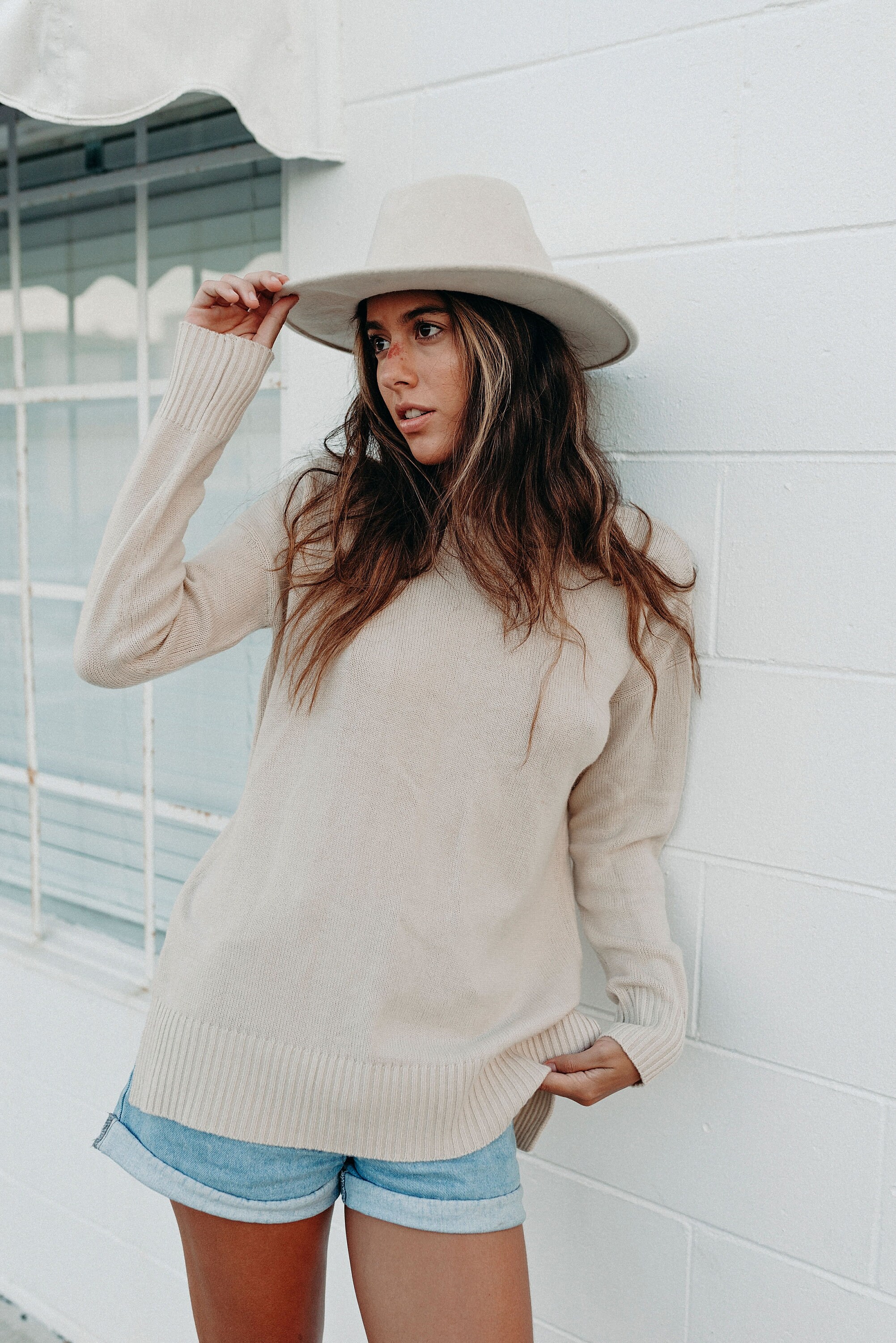 Cashmere and Wool. Cream Color Sweater Jumper - Designed in Melbourne ...