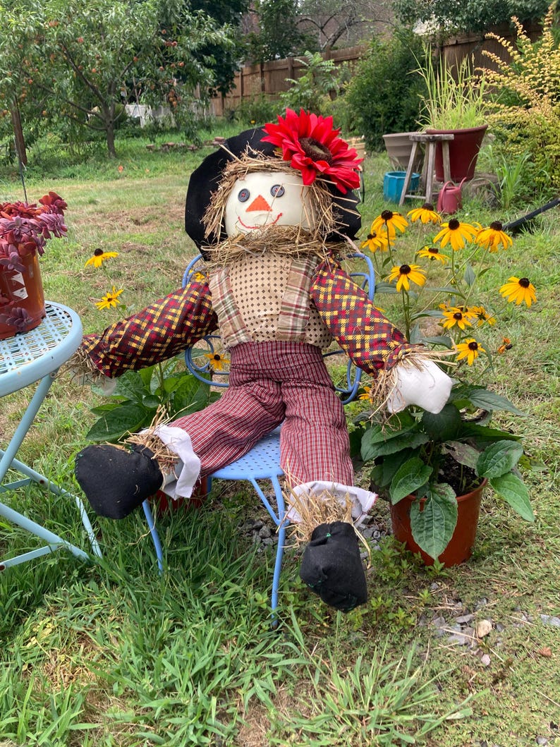 Scarecrow Fall Porch Decor - Etsy