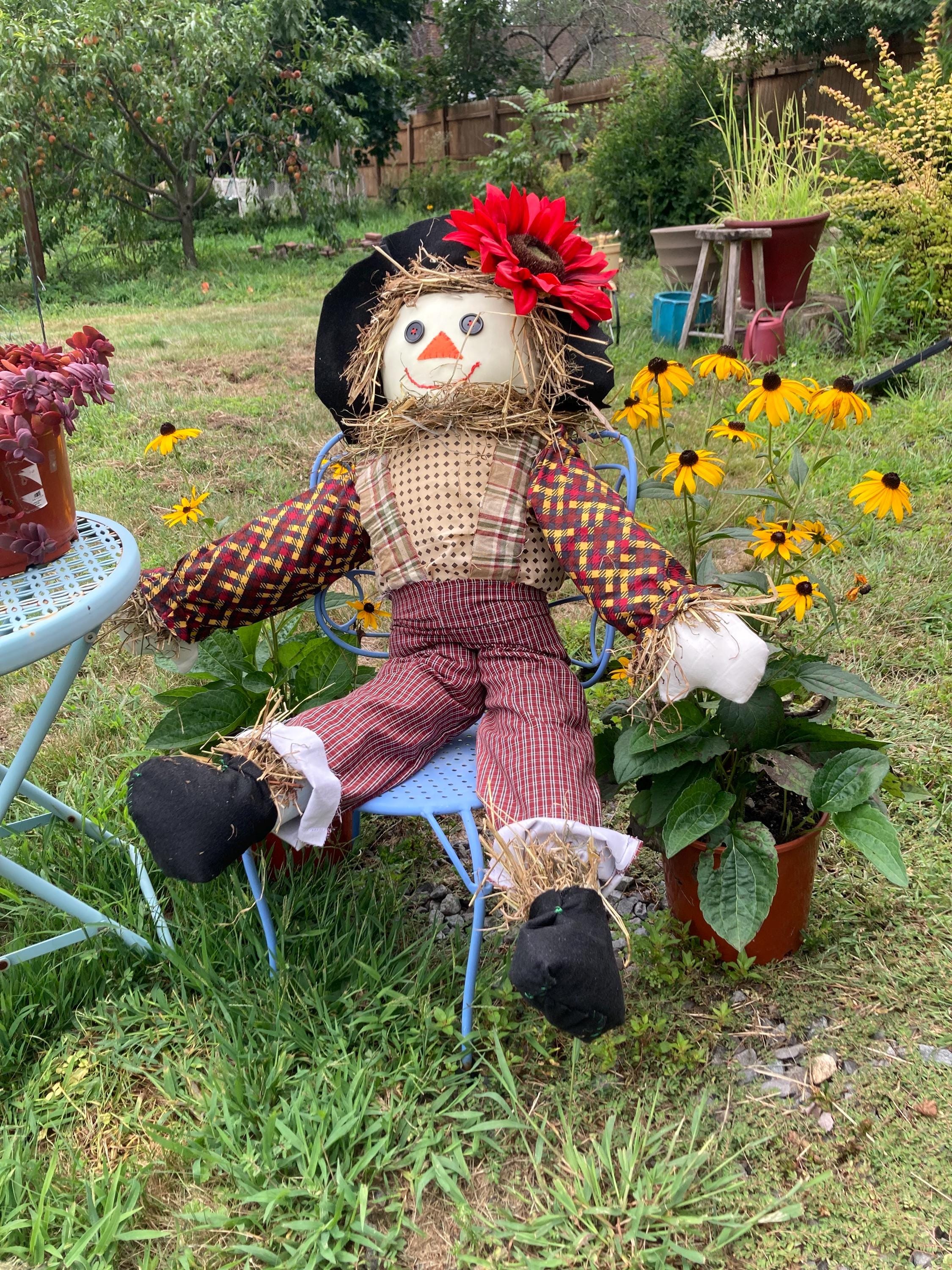 Scarecrow Fall Porch Decor - Etsy