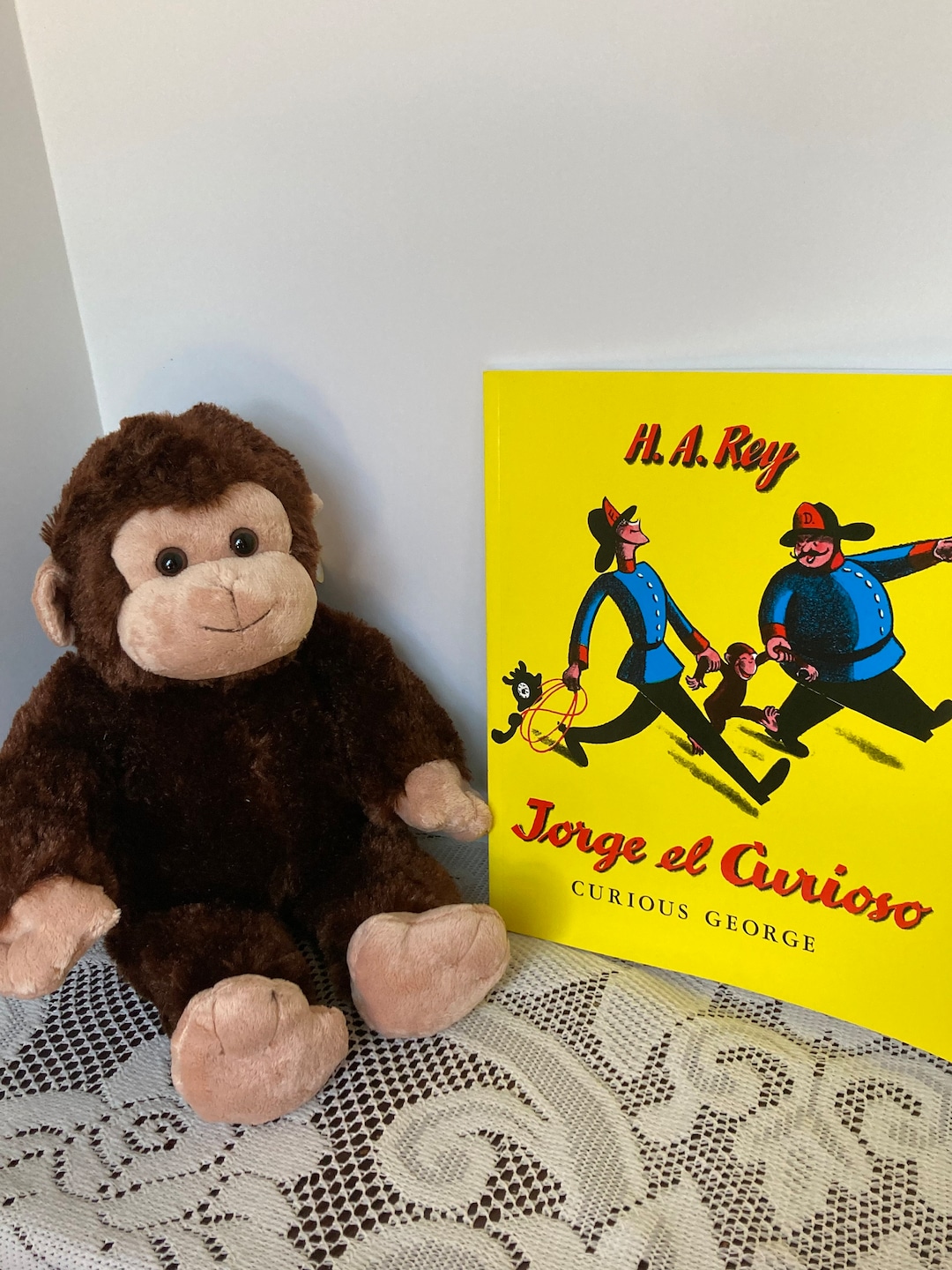 Jorge El Curioso, Libro Y Peluche - Etsy